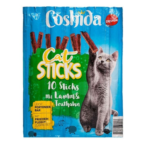 تشویقی مدادی گربه با طعم ماهی سالمون کوشیدا - Coshida mit lachs Cat ...